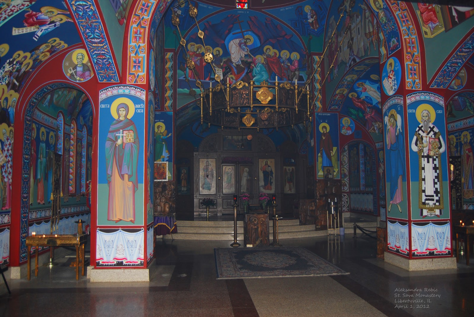 General Draža Mihailovich: VIDEO / St. Sava Serbian Orthodox Monastery ...