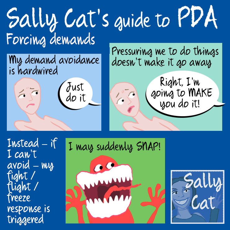 Sally Cat PDA: Memes About Demand Avoidance