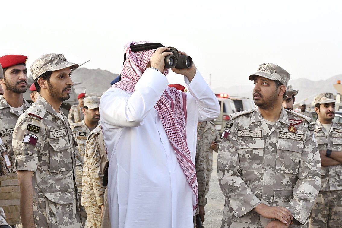 Asian Defence News: Qatar's Minister for Defense Affairs inspects the ...
