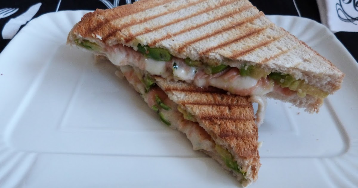 Dans la cuisine d'Hilary: Croque-monsieur au saumon fumé et avocat ...