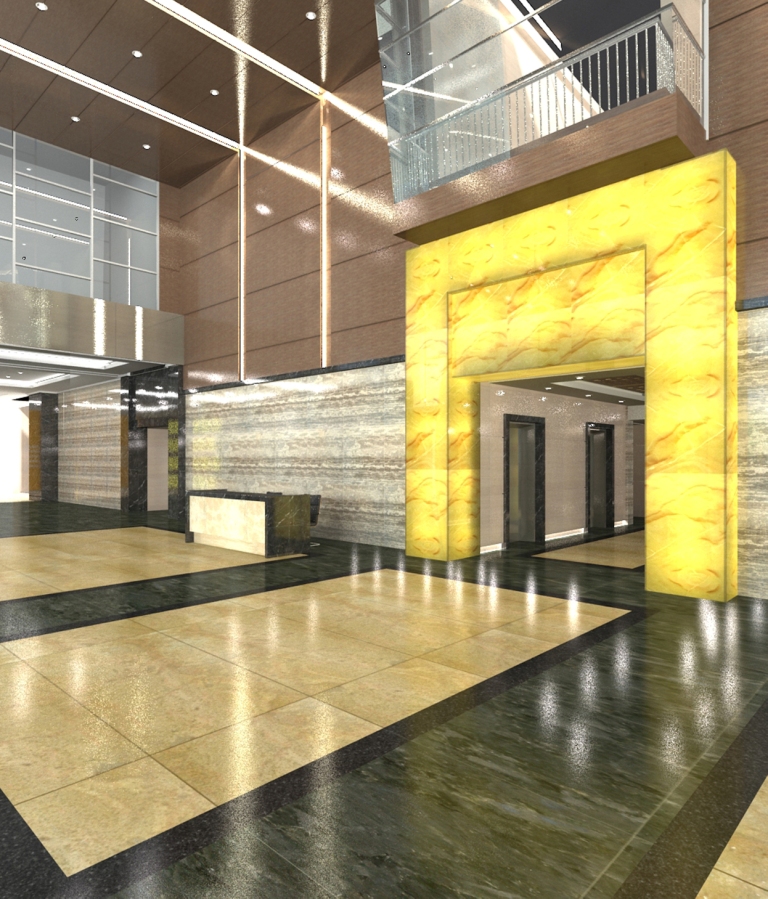 griksaviz: 2011.01.28 Disain Interior Lobby Gedung Menara 165, Jakarta