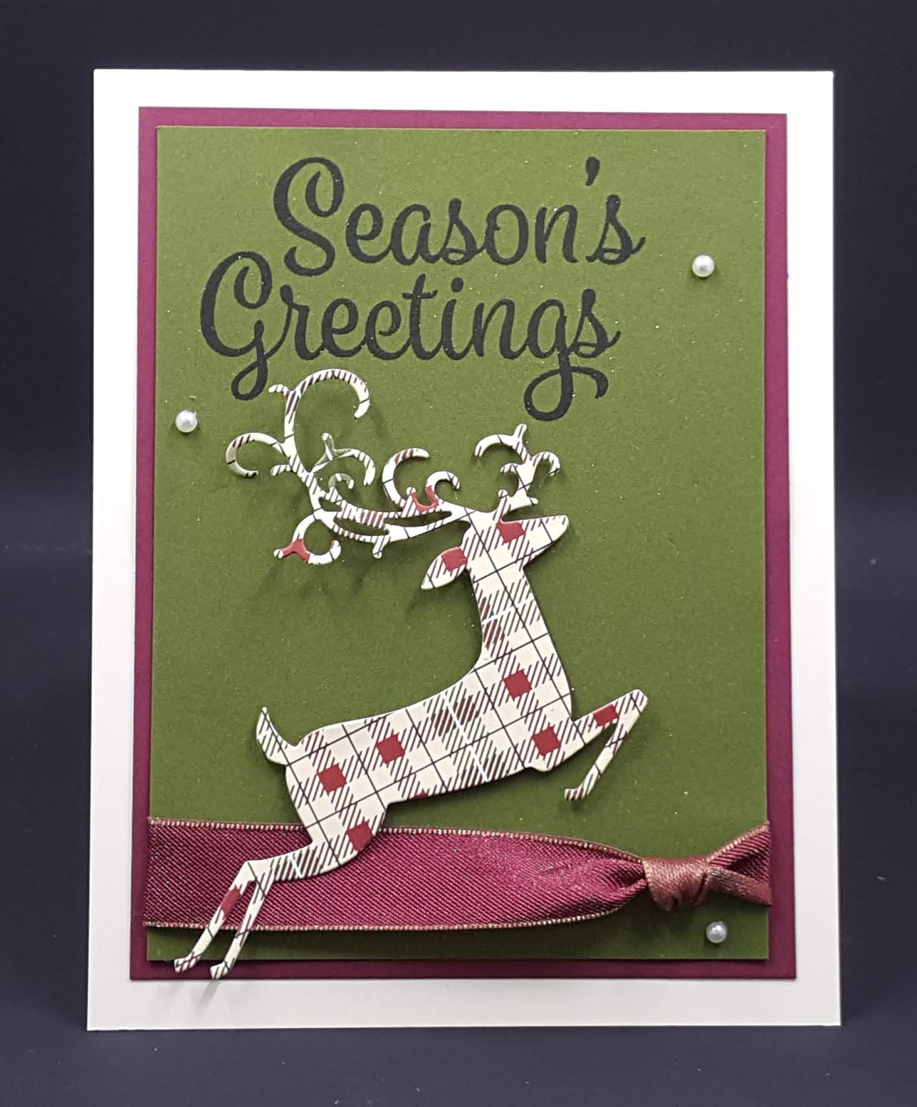 Stamping with Claudia (formerly in GA): Detailed Deer and Festive ...