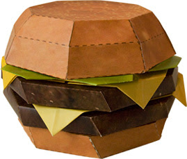 McDonald's Quarter Pounder Papercraft | Papercraft Paradise ...