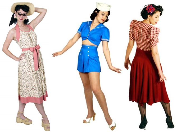 Historia de la Moda: Moda en los 40s
