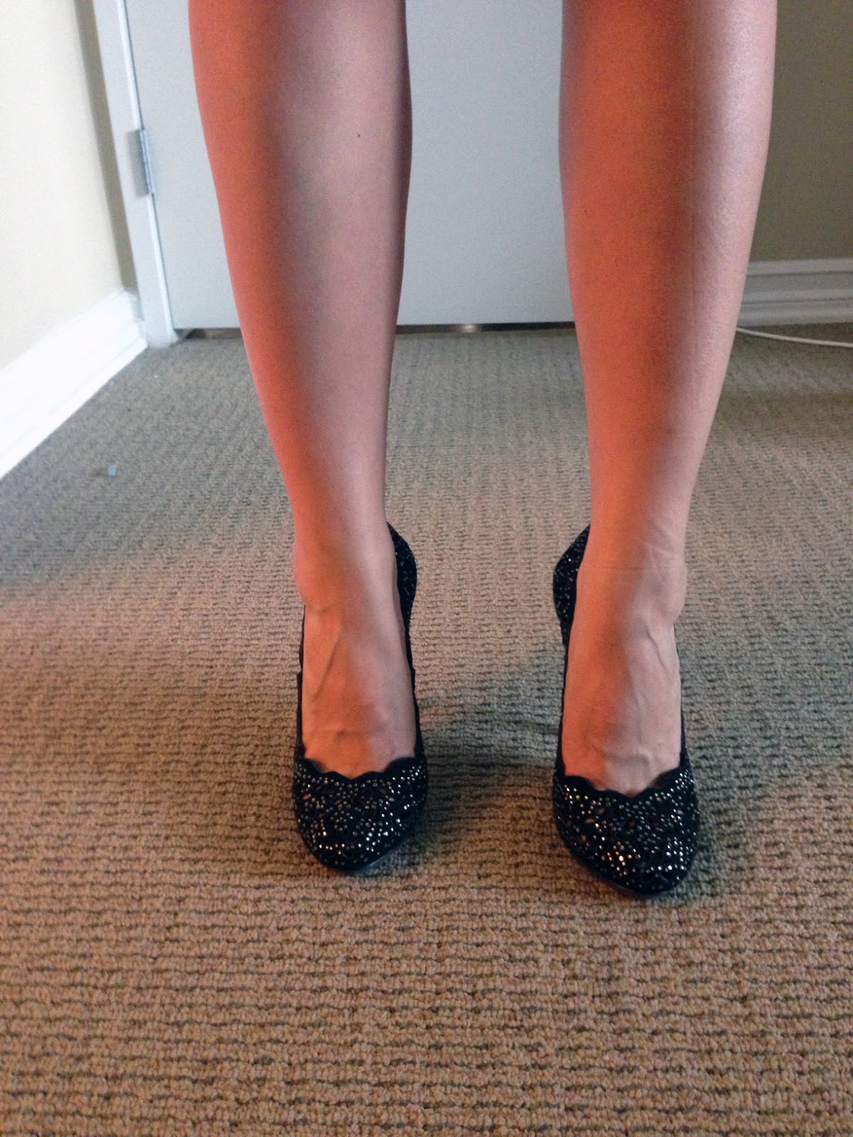 My Superficial Endeavors: BCBGMAXAZRIA Peacock Pumps & Faricia Sandals ...