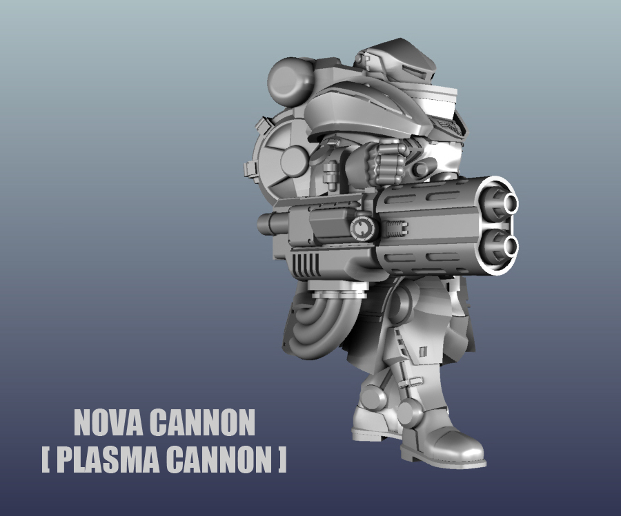 DREAMFORGE-GAMES: Preview of all ten heavy trooper miniatures