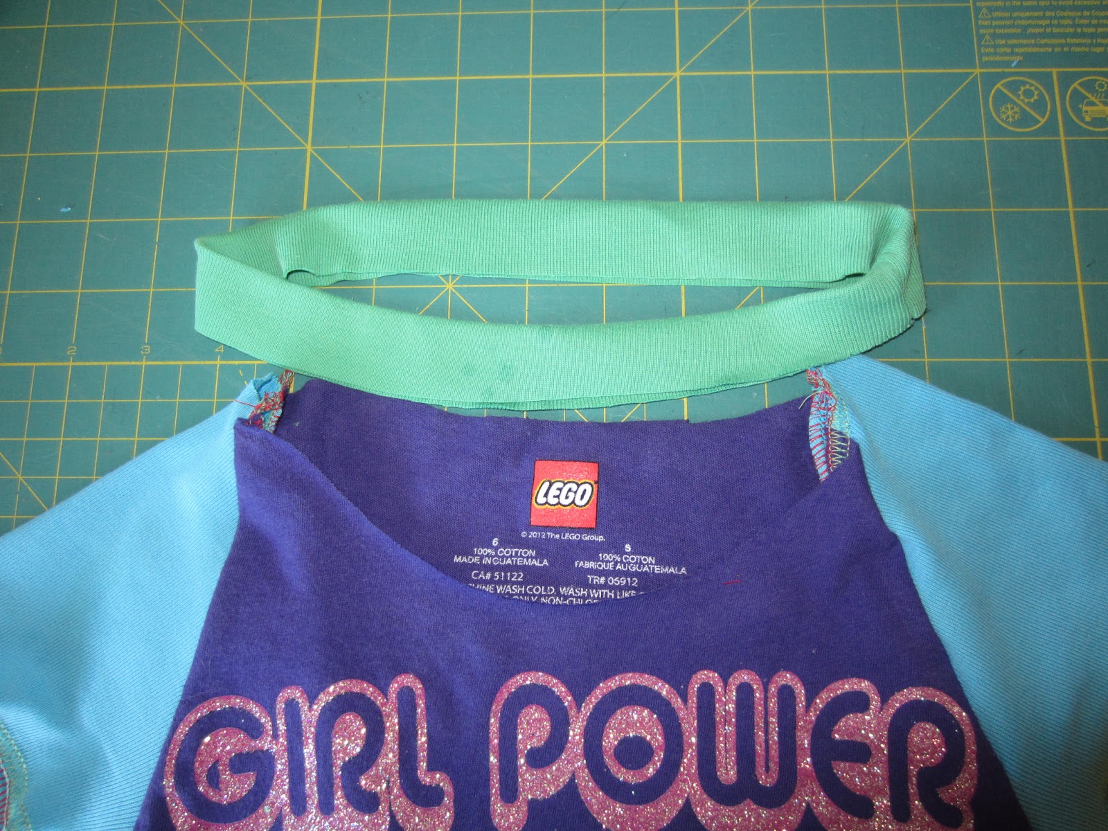 handmade dress haven: Rainbow Upcycle Lego Dress - a tutorial (part B)
