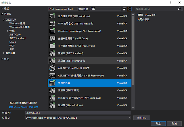 Visual Studio - Shared Project v.s. Class Library Project