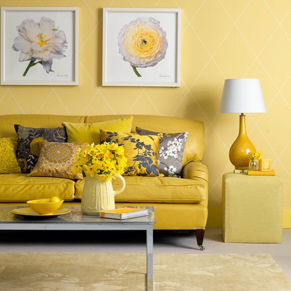 Elite Decor: 2015 Decorating Ideas with Yellow Color