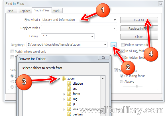 Cara cepat menemukan kalimat dalam suatu folder dengan notepad. - Libra ...