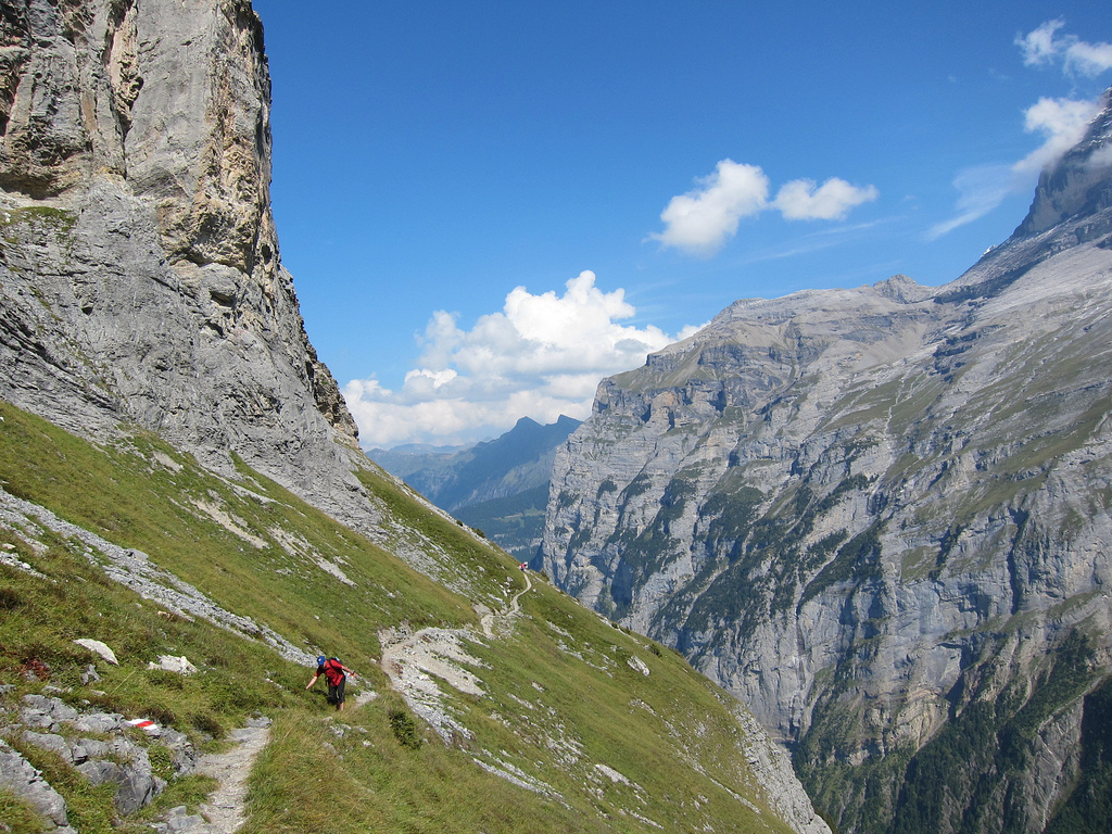 the hollywood north report: Hiking in the Swiss Alps