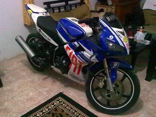 Contoh Gambar Modifikasi Minerva R 150 VX