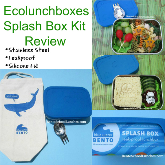 Bento School Lunches : Review: Ecolunchboxes Blue Water Bento Splash ...