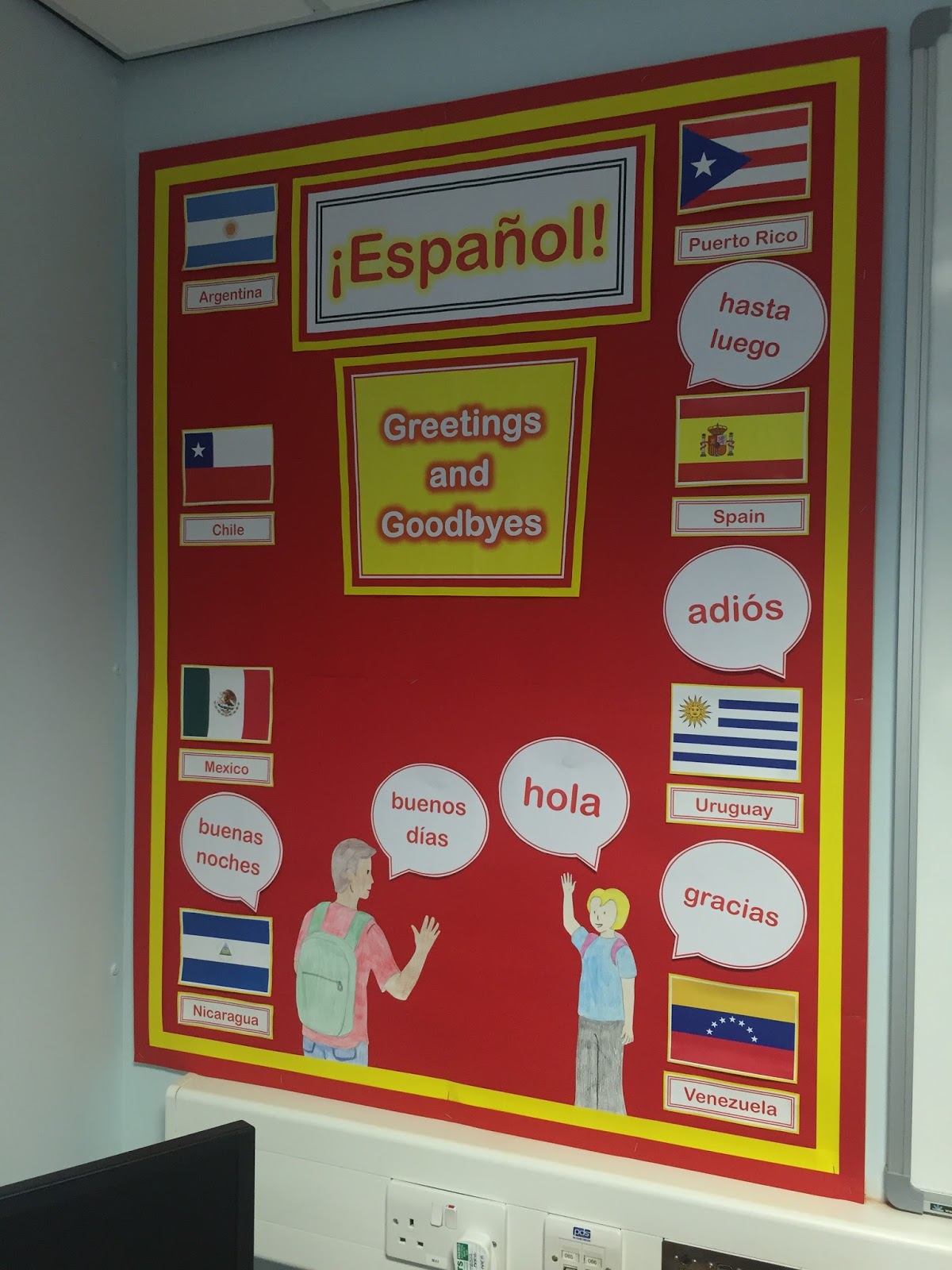 The Yorkshire Teacher: Spanish Display Completed!