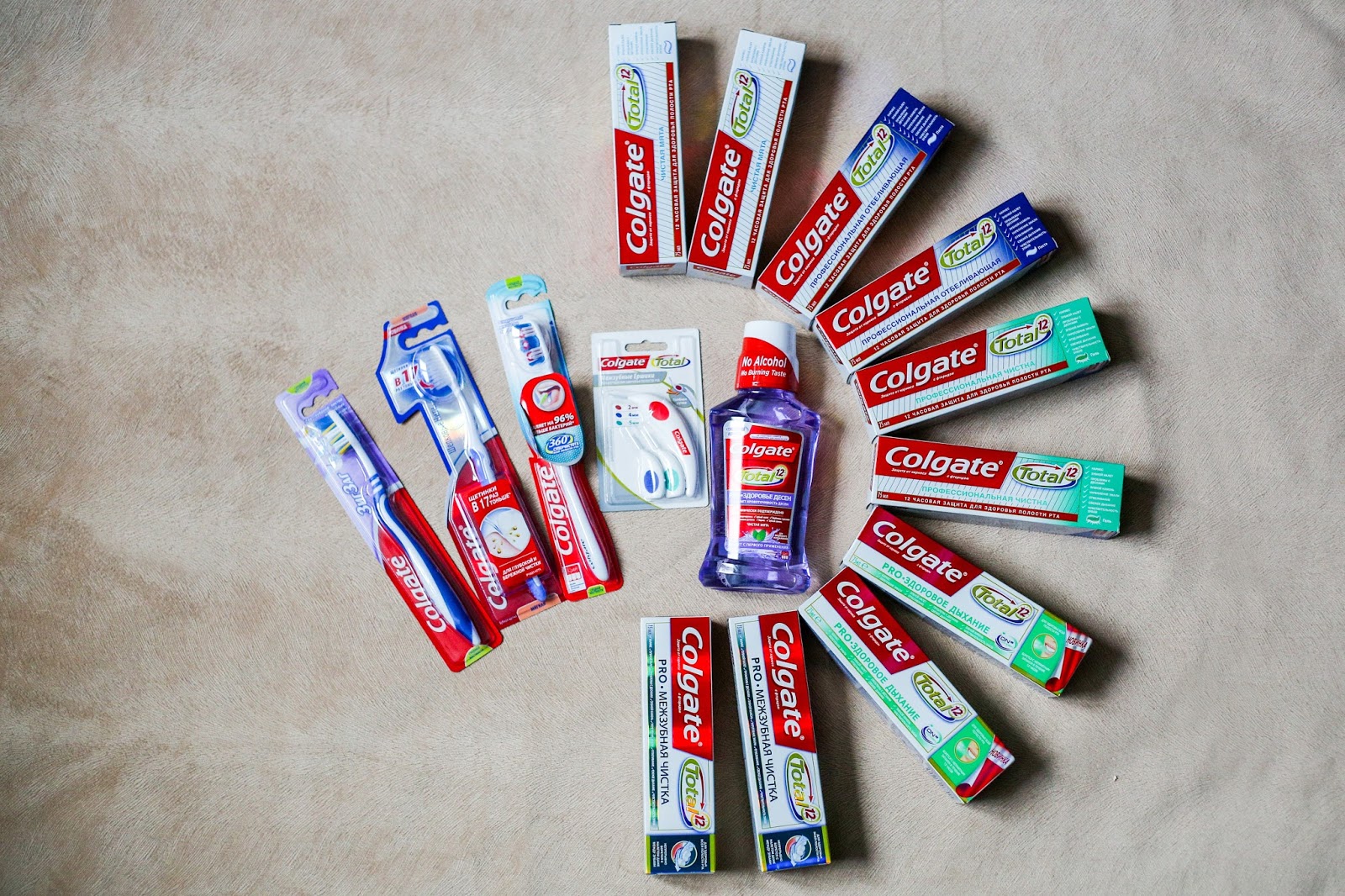 Colgate Total:Fashion design