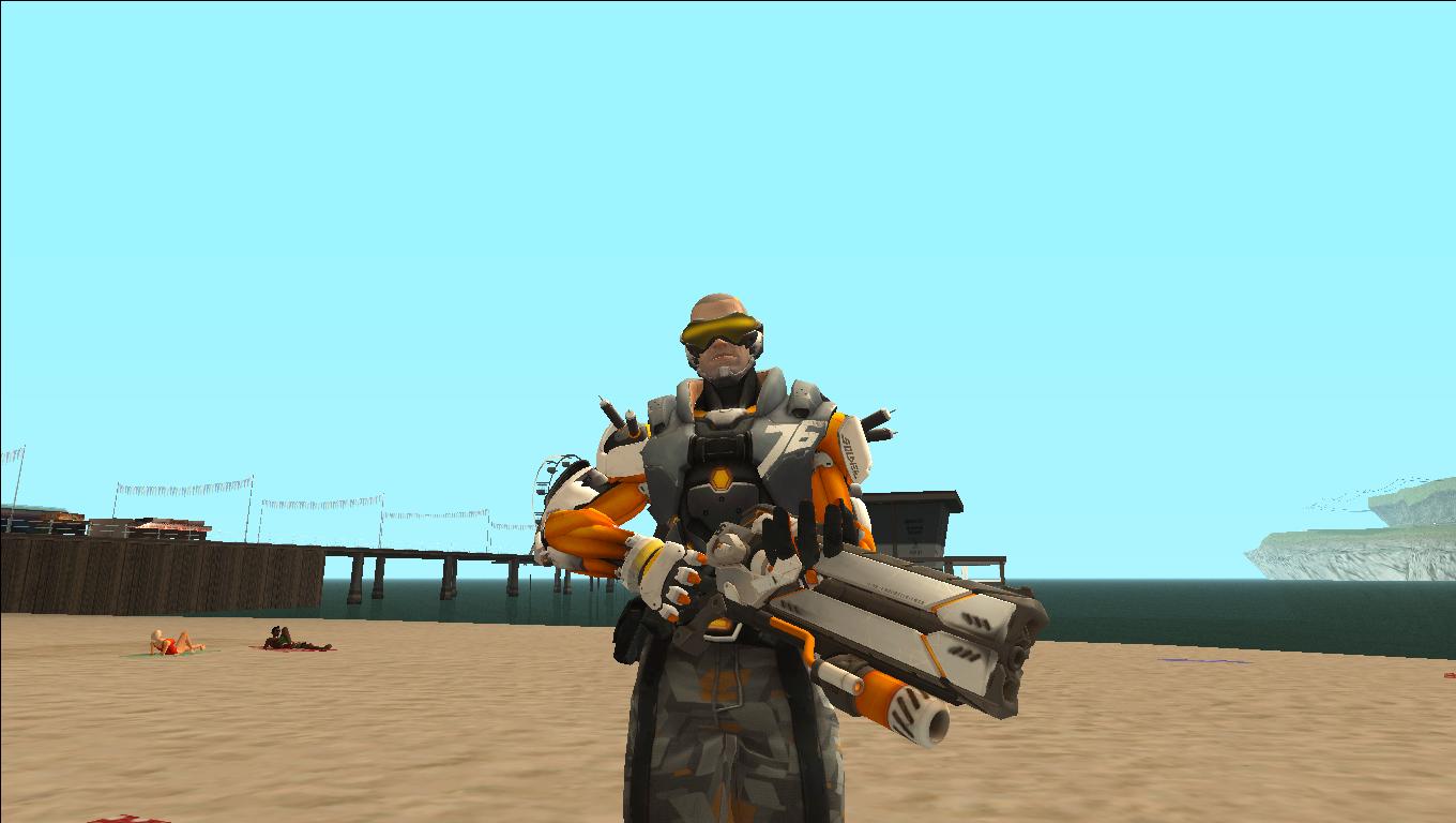 Markmadrox Mods For San Andreas : Cyborg 76