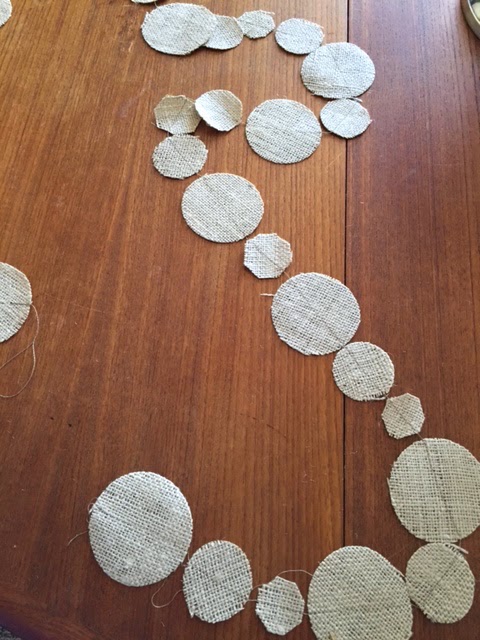 Sew Many Ways...: How to Make a Circle Garland...for any Party or Occasion