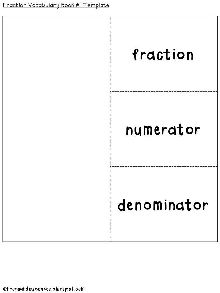 Equivalent Fractions Foldable
