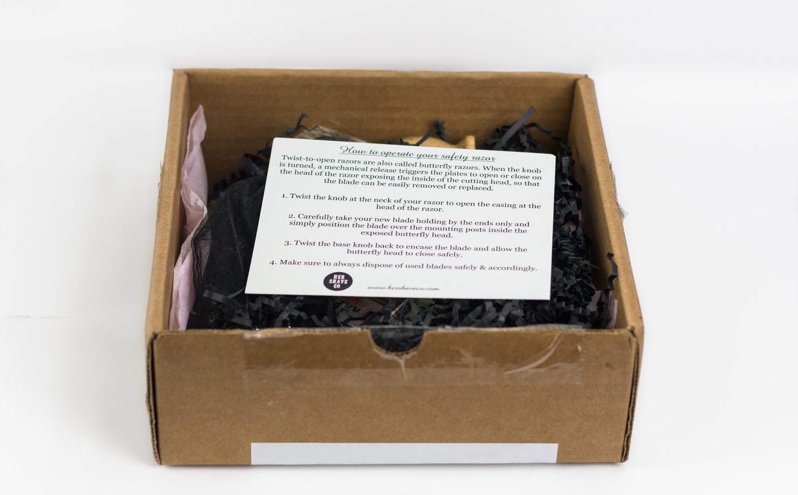 Her Shave Co. Monthly Subscription Box Review - Ri Care