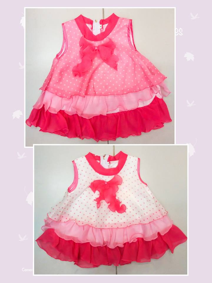 SwissBebe: Baby Chiffon Dresses (Suitable for 3m to 2y)