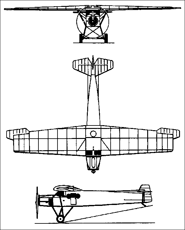 PAPER PLANES: Fokker F-II