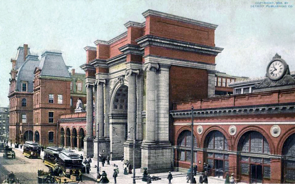 transpress nz: the former North Union Station, Boston, 1905