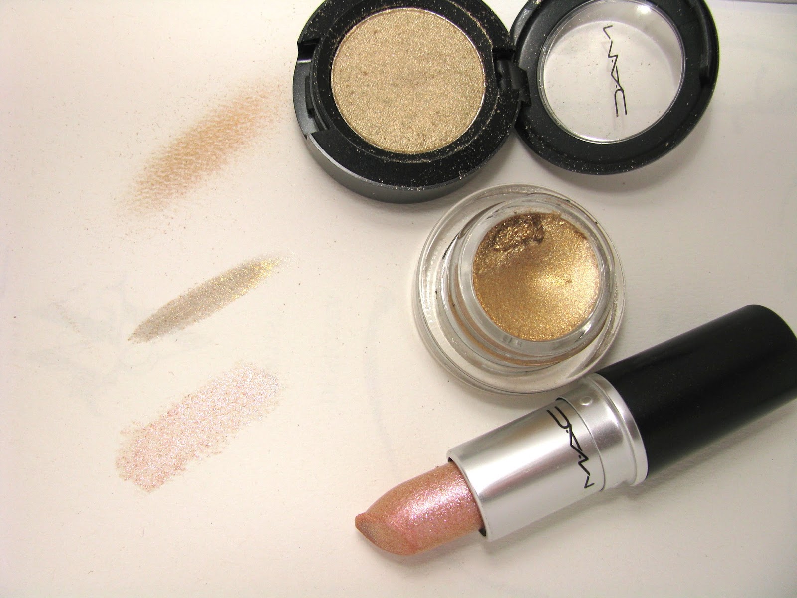 The Beauty Alchemist: MAC Indulge- The Golds- Gilty Morsel Shadow ...