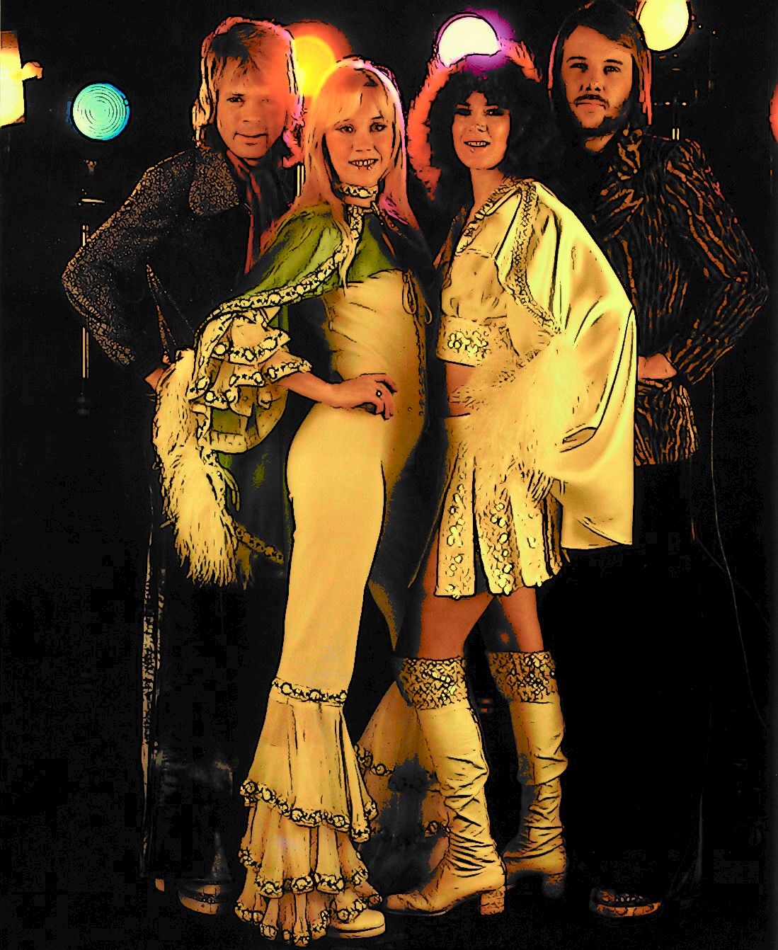 Thank You For The Music, ABBA: Drawing ABBA