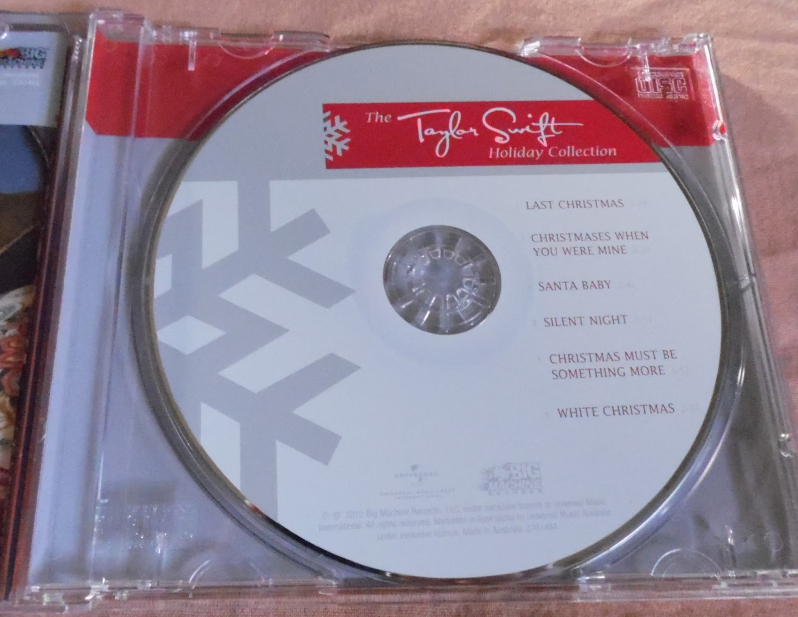 CD: Taylor Swift - The Taylor Swift Holiday Collection [AUS] - My ...