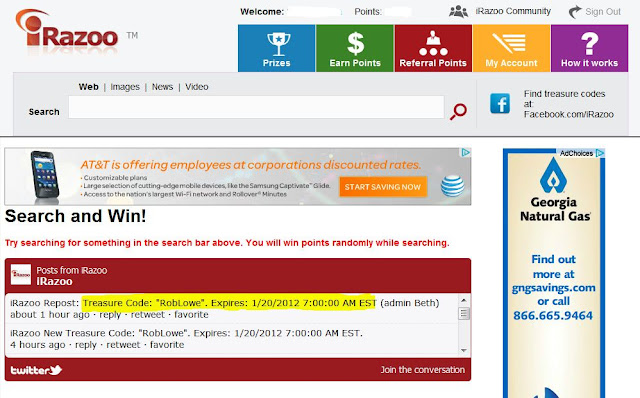 Coupons Are True Blessings: iRazoo - Sign Up To Earn Free Gift Cards