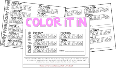 Editable Station Checklists! - The Teacher Talk