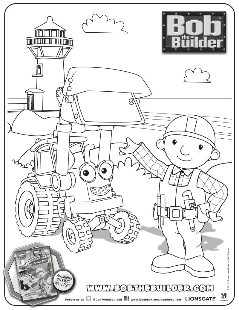 Inspired by Savannah: BOB THE BUILDER: ADVENTURES BY THE SEA Available ...
