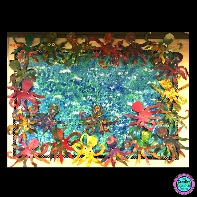 The Creative Colorful Classroom: Octopus Art Project