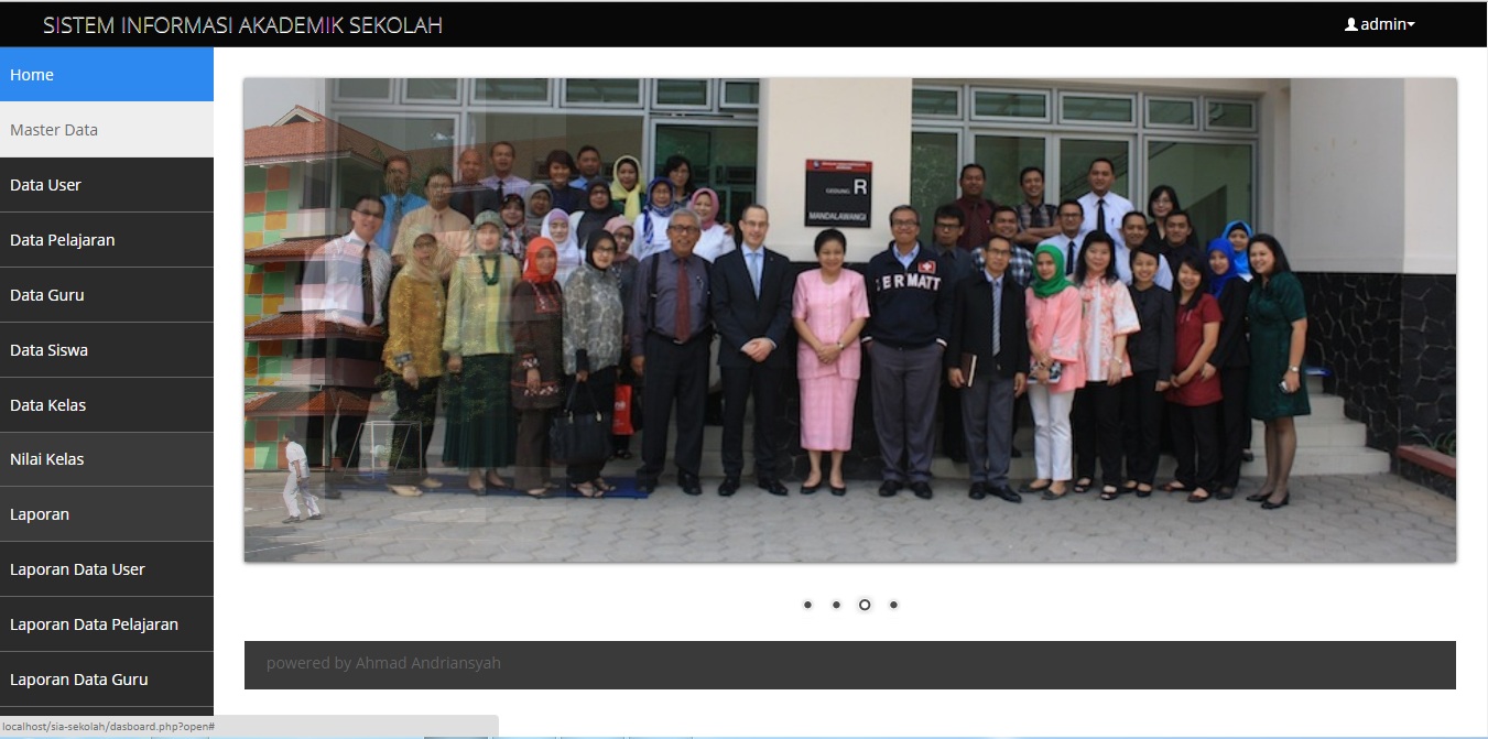 Aplikasi Akademik Sekolah Level Admin, Siswa dan Guru Berbasis WEB | KASKUS