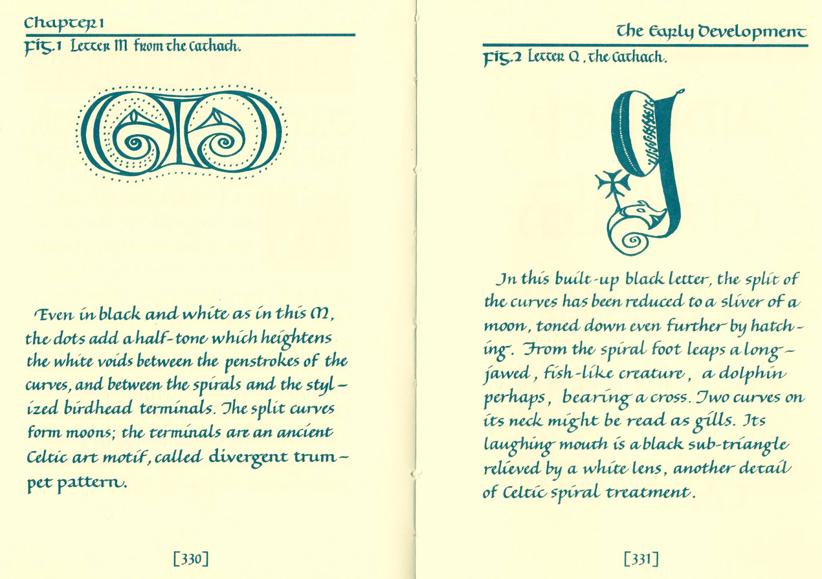 Art Craft Share: Designing Uncial Lettering