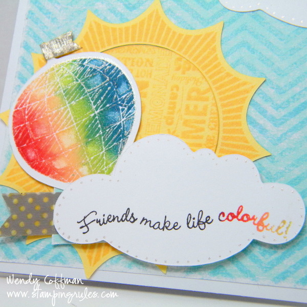 Stamping Rules!: Friends Make Life Colorful!