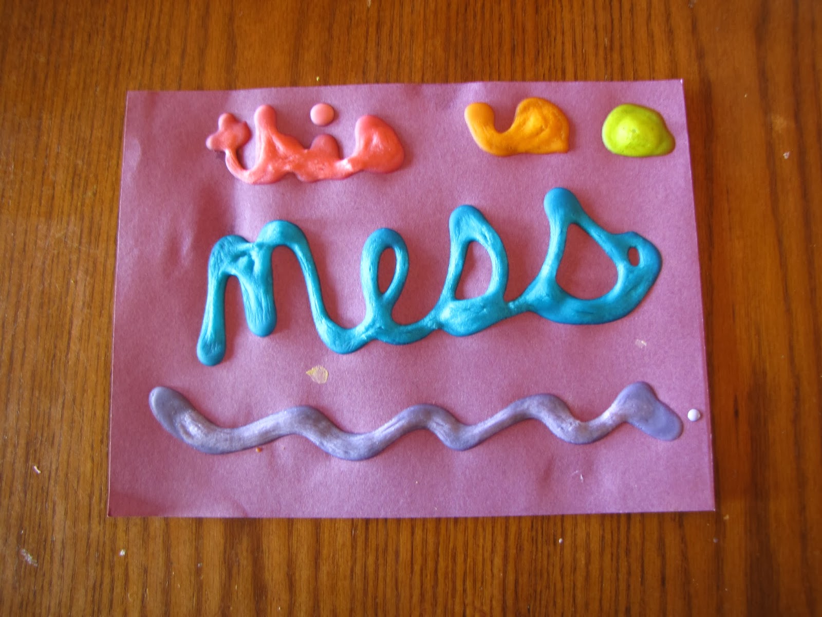 Sew.Write.Now.: Puffy paint