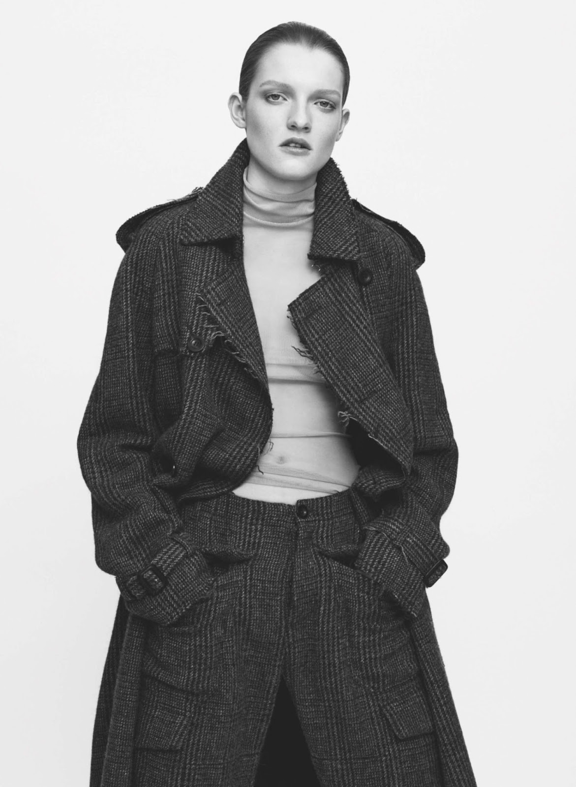 Sophia Friesen in Wallpaper* Magazine September 2016 by Jan Lehner