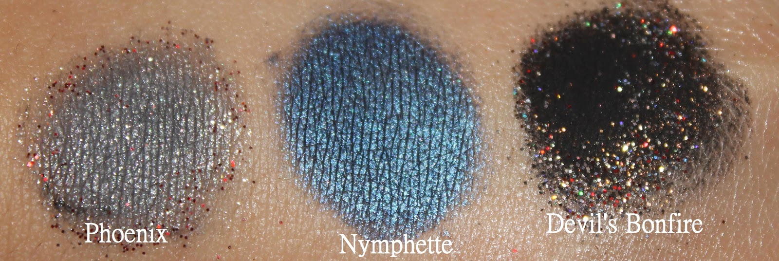 The Dark Side of Beauty: Evil Shades Review: Eyeshadows