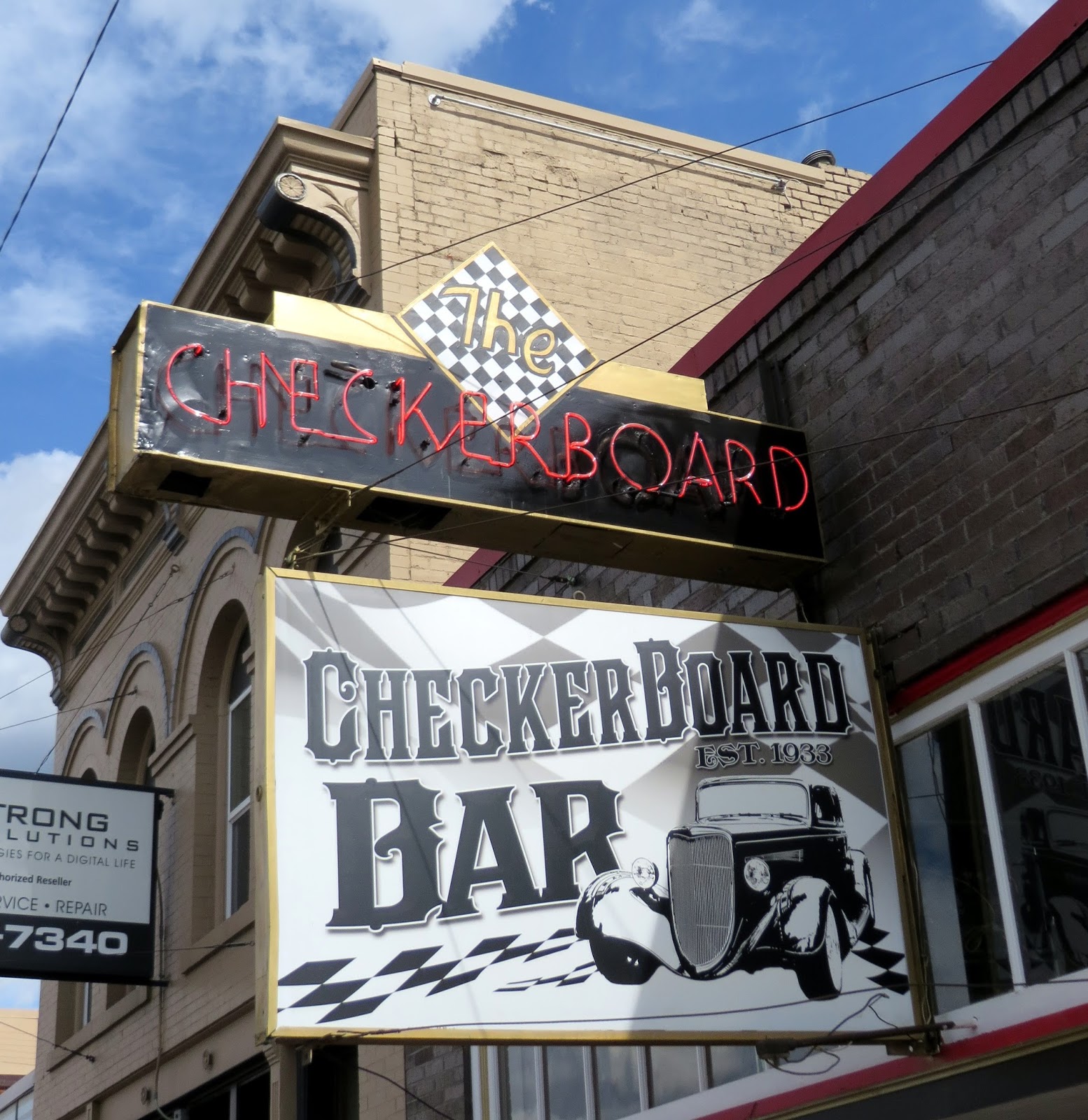 Rotgut.org Blog: #2532 - Checkerboard Bar, Spokane, WA - 5/24/2014