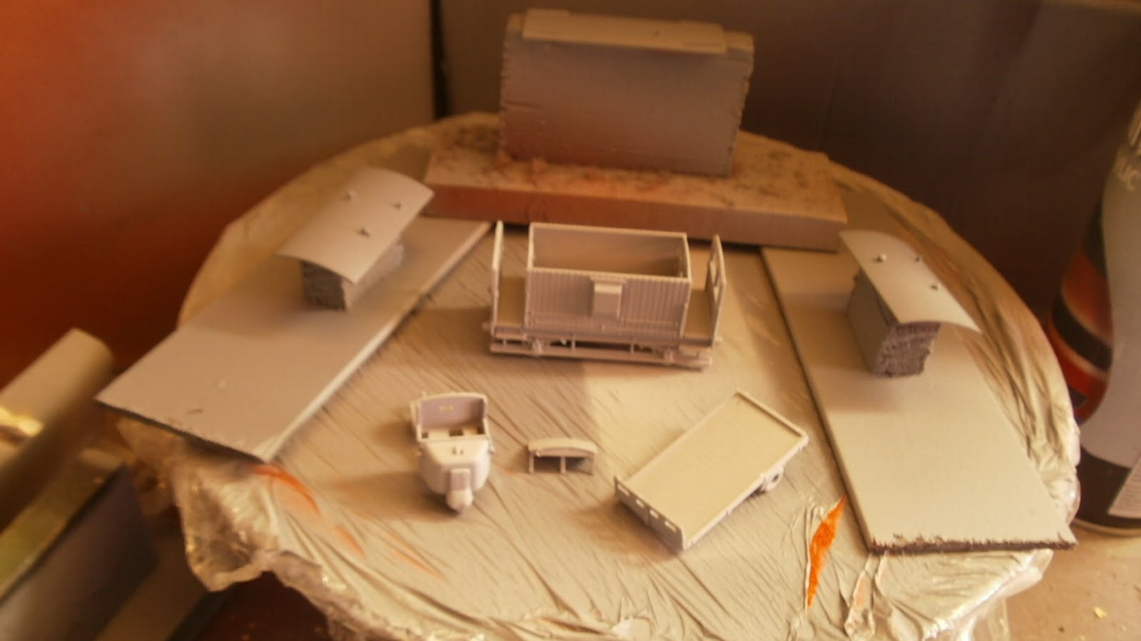 Dorset 3mm Scale Model Railway: Painting