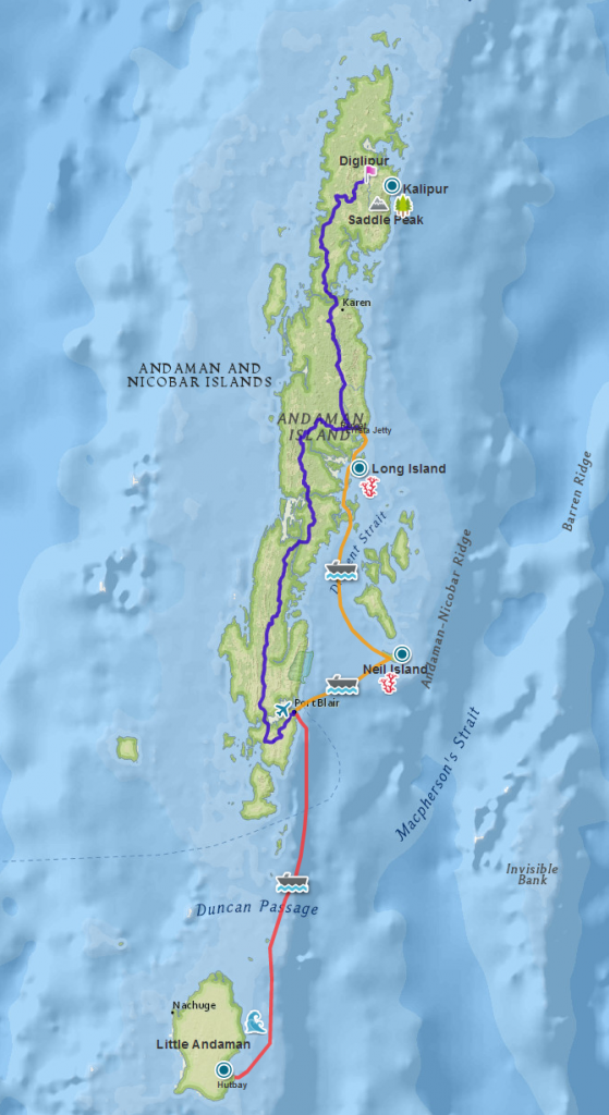 Guide to Island Hopping in Andaman, India ~ The Wandering Soul's Wander ...