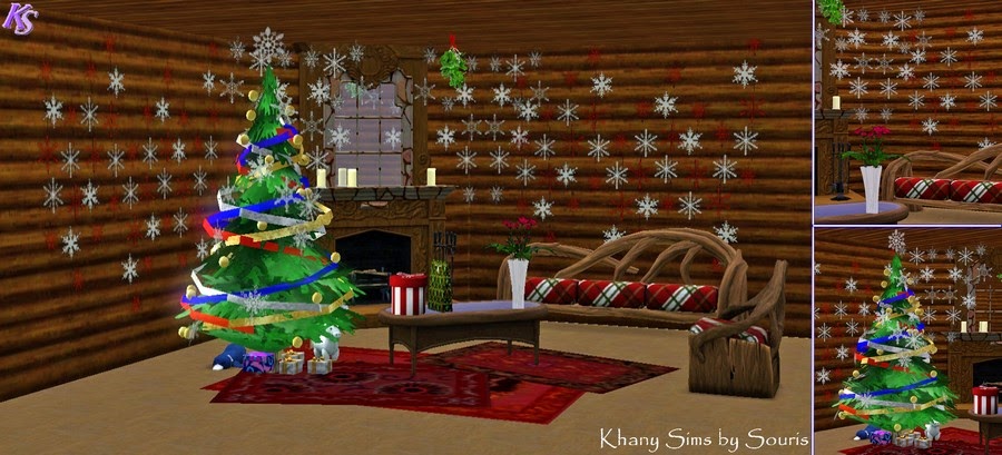 My Sims 3 Blog: Christmas Trees, Lighting and Patterns at Khany Sims