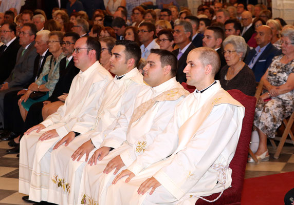 CUATRO NUEVOS PRESBITEROS PARA NUESTRA IGLESIA DIOCESANA