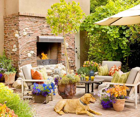 ESTILO RUSTICO: Patios Rusticos