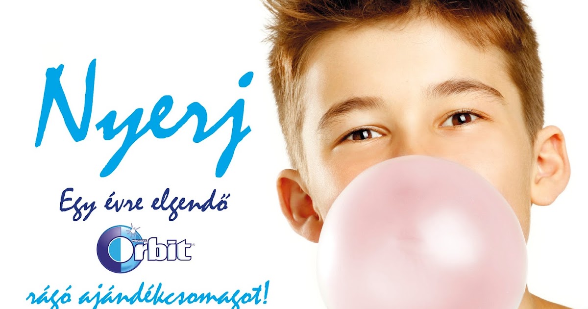 Nyereményjáték Termékminta Terméktesztelés: NYERJ 1 évre elegendő ORBIT ...