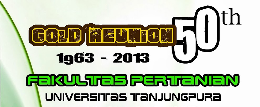 REUNI AKBAR 50Th FAKULTAS PERTANIAN UNIVERSITAS TANJUNGPURA : LOGO ...