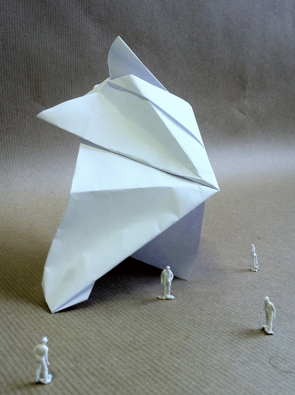 michaels blog: Quick paper model structures