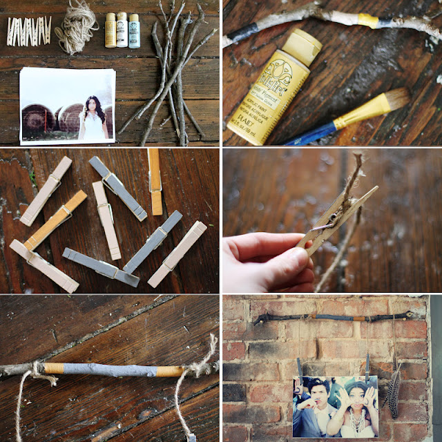 Branch Picture Frame DIY — Sincerely, Kinsey