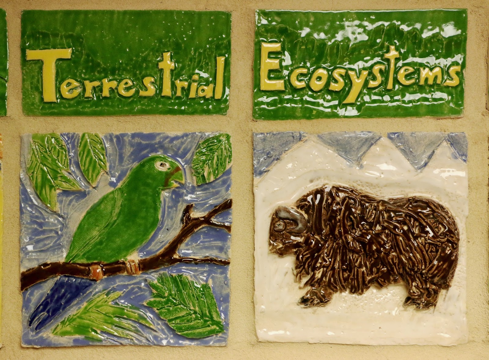 Salem Hyde Artroom : Art in Ecosystems Tile Mural